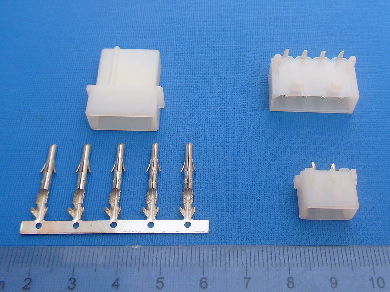 W5082 5.08MM 大四P Connector MOLEX 8981 70156 - 东莞市唐仕五金塑胶有限公司